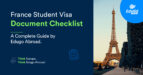 France Student Visa Document Checklist for Indian students