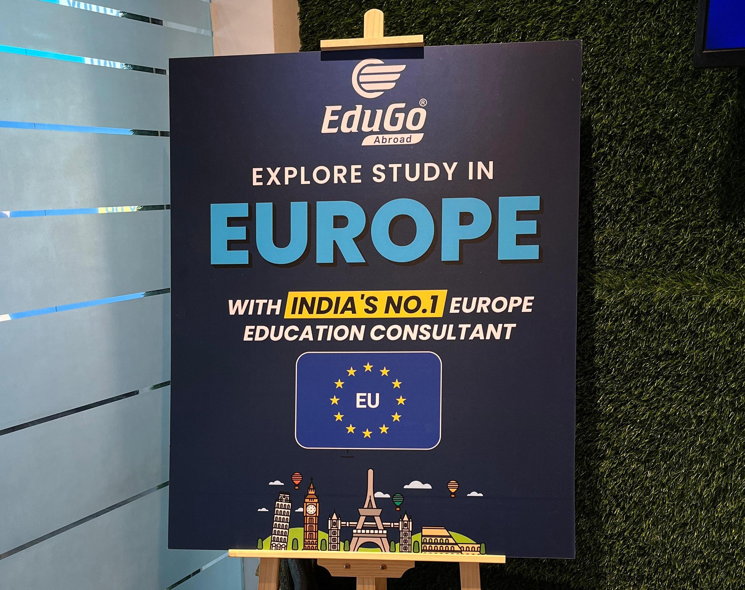 Explore Study in Europe Fair 2024 - Edugo Abroad