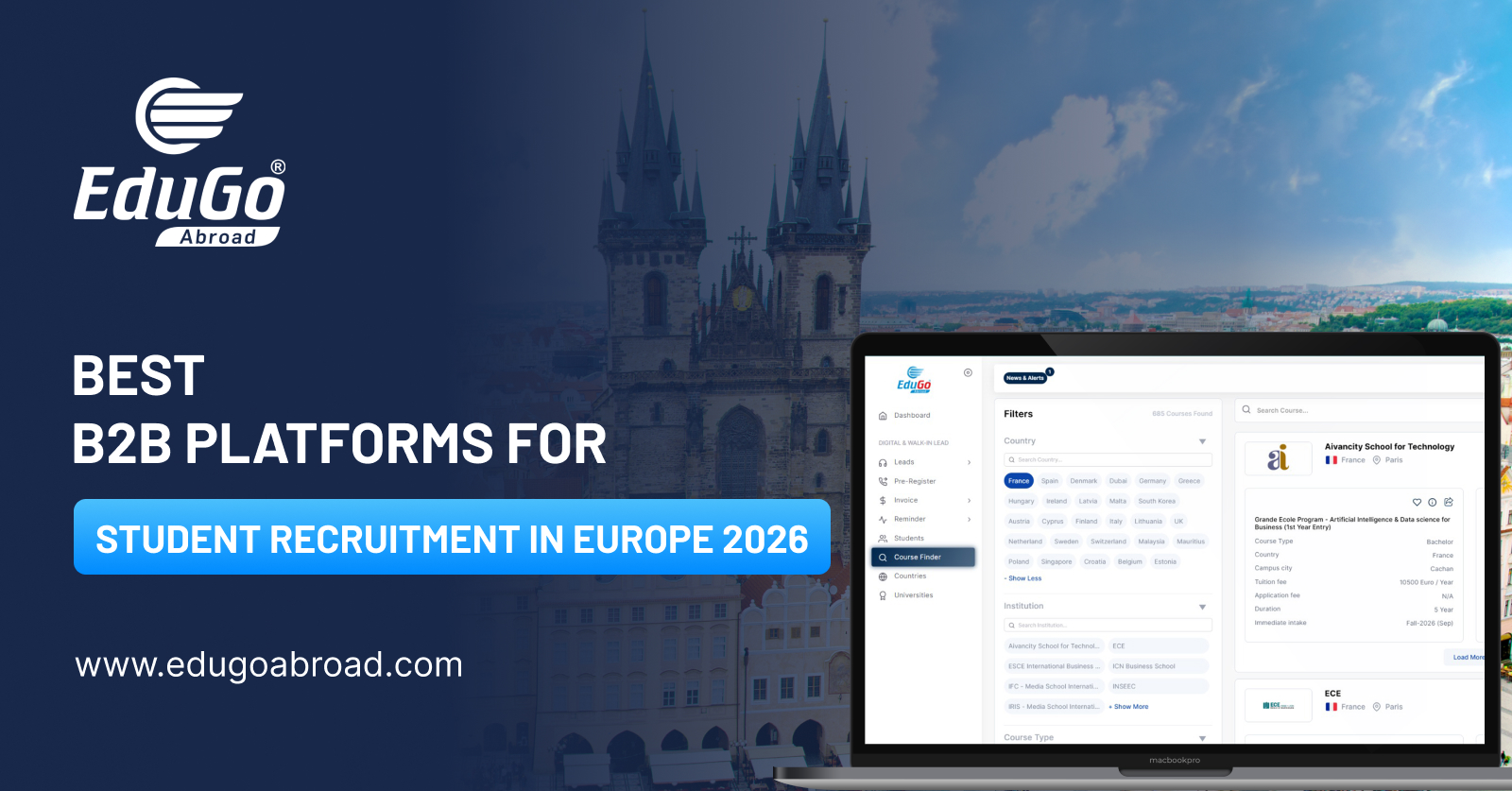 Best B2B Platform for Student Recruitment in Europe